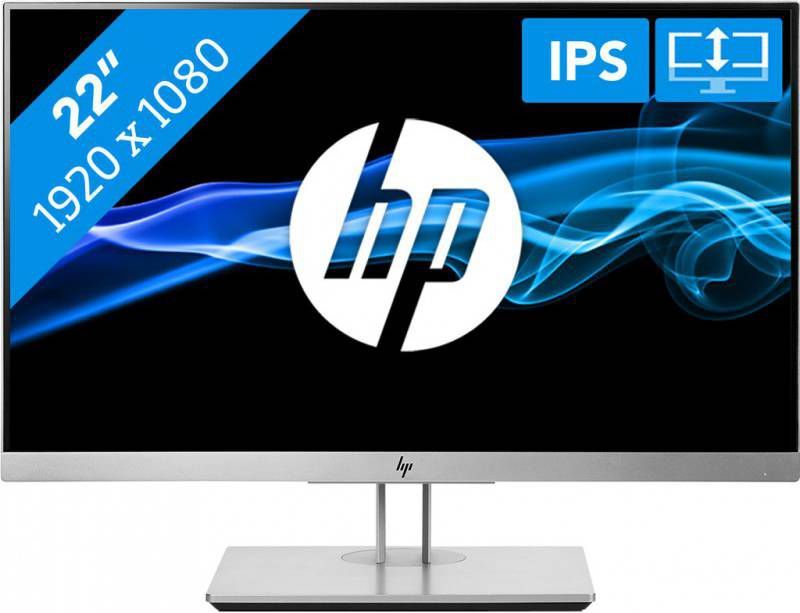 HP EliteDisplay E223 21.5" Full HD IPS Zwart, Zilver computer monitor ...
